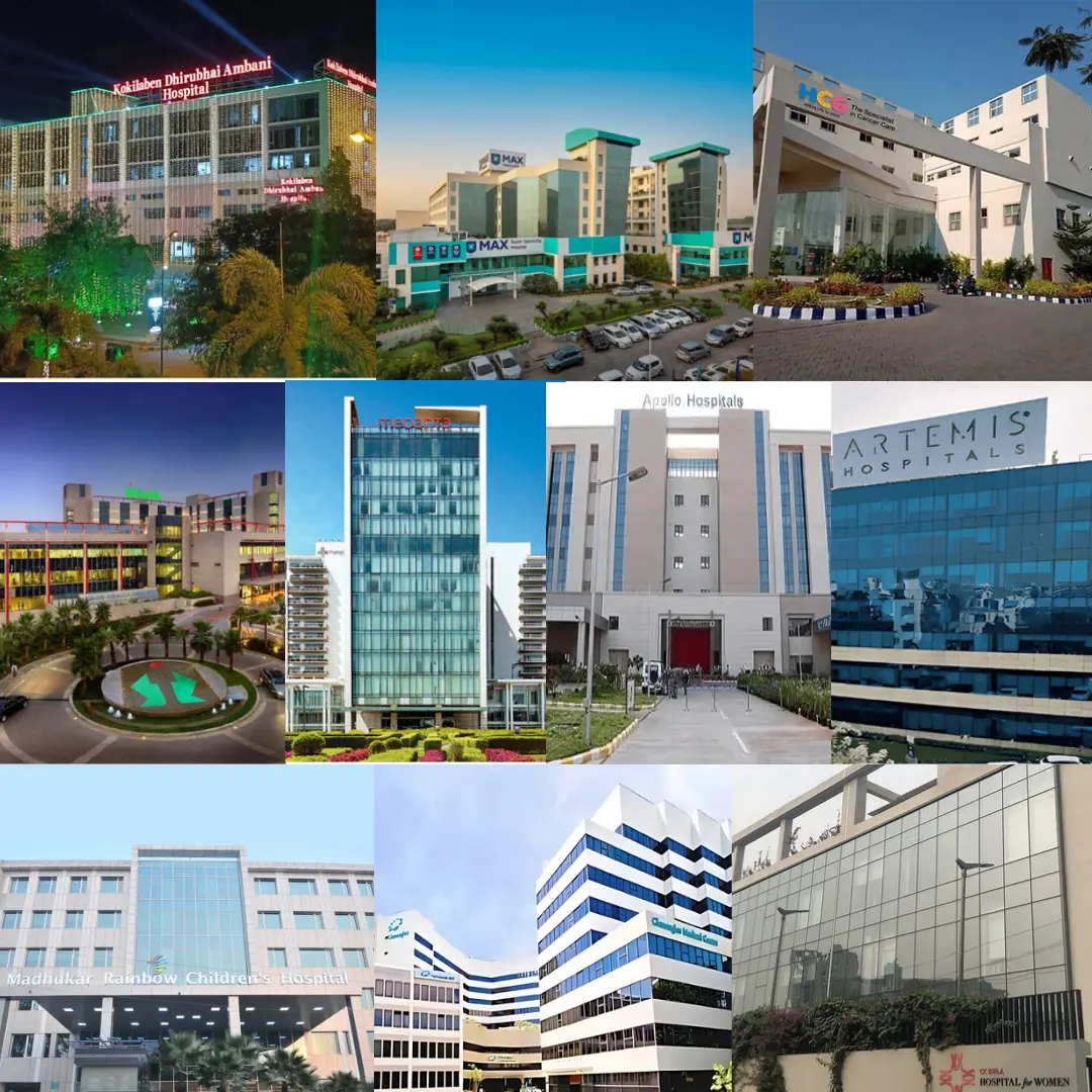 Top Ten Hospitals for International Patients in India | Medotilglobal ...